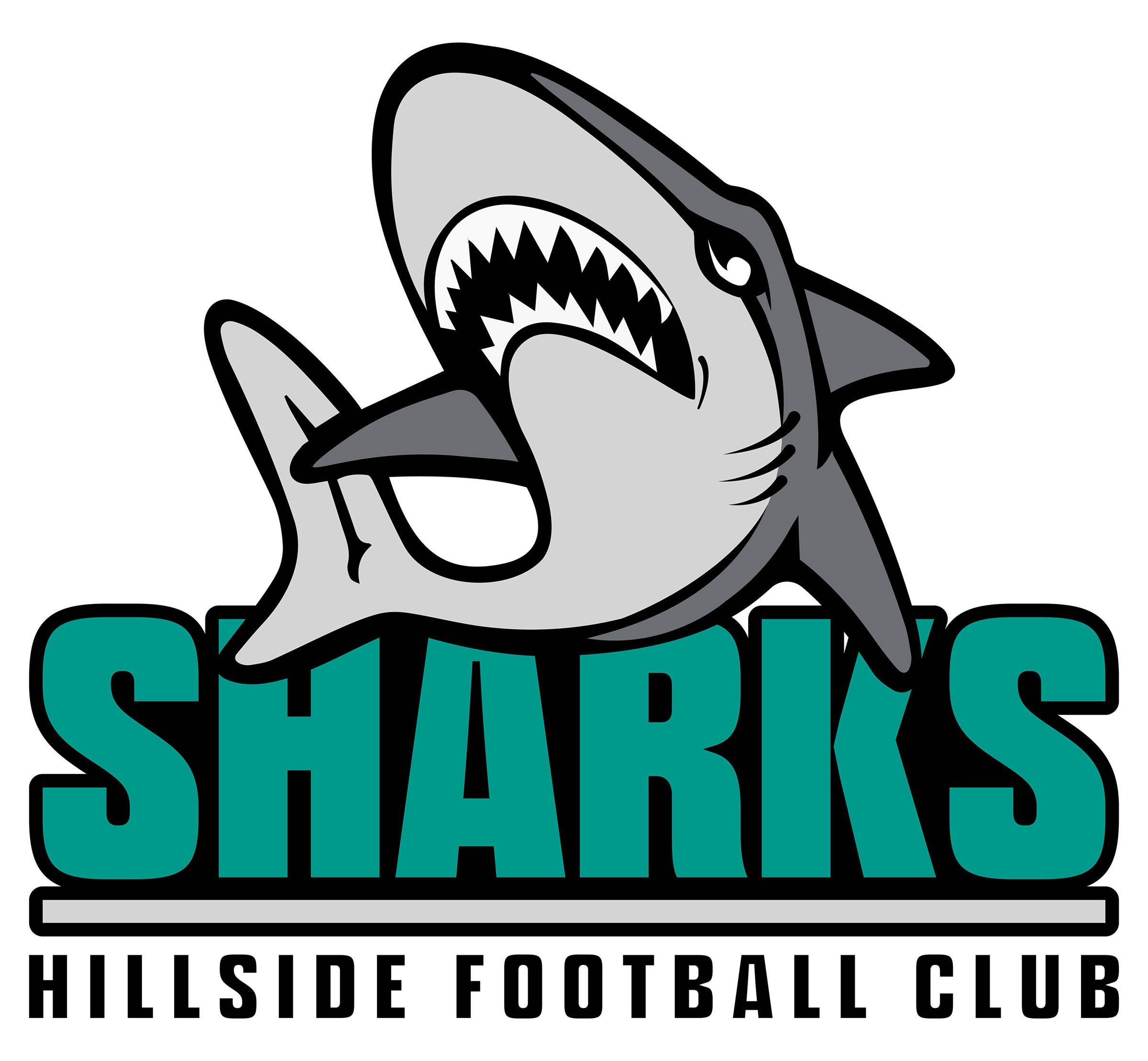 Hillside Sharks Football Club logo